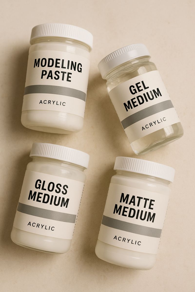 Mediums: One Word, Two Meanings in the Art World | I Paint You Sip