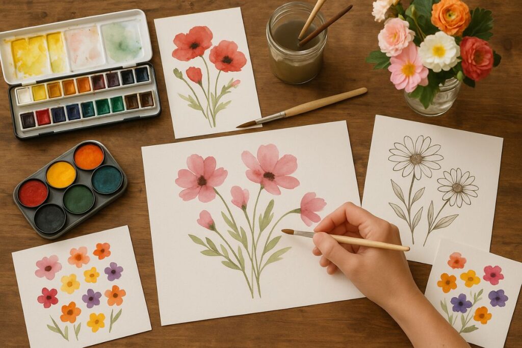 4 Flower Painting Techniques That Are Easier Than You Think | I Paint ...