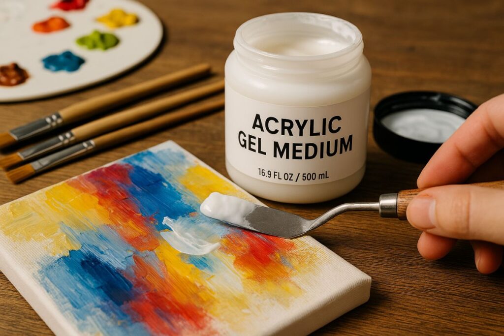 What Is Acrylic Gel Medium, and How Is It Used? | I Paint You Sip