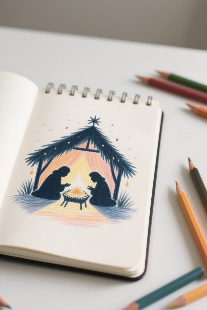 20 Christmas Card Drawing Ideas That Are Sweet, Whimsical, and Ready to ...