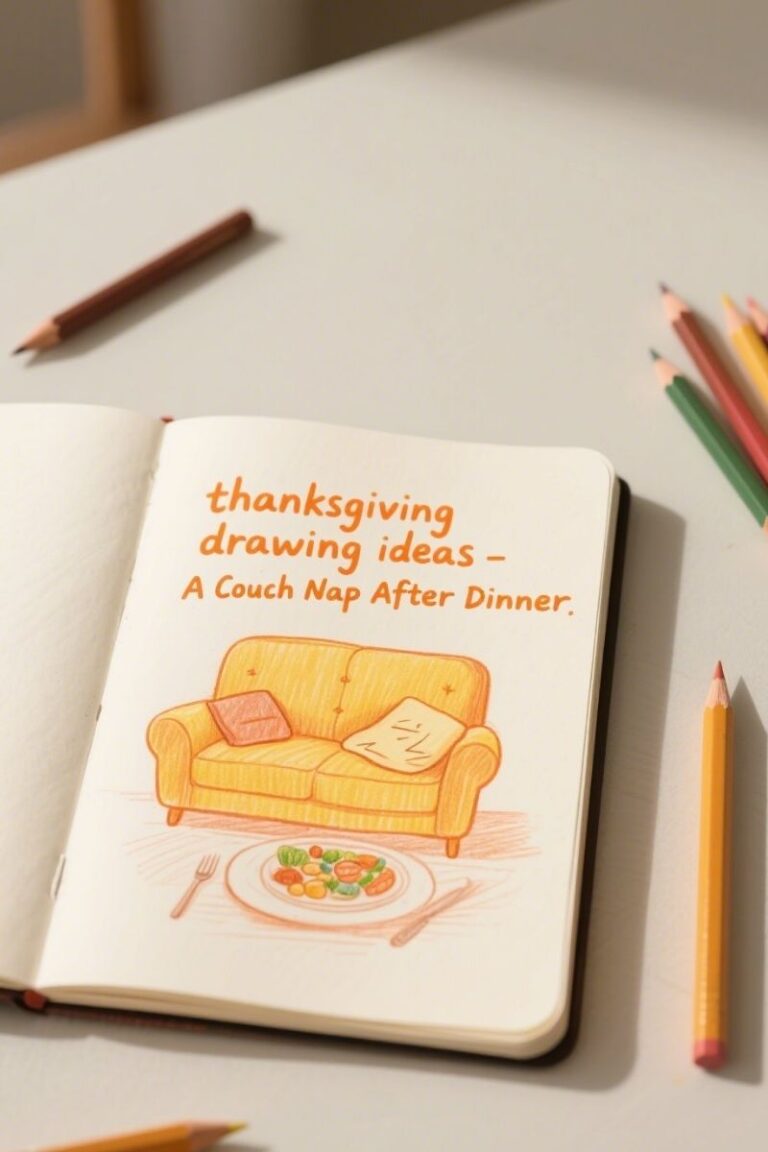 20 Thanksgiving Drawing Ideas That Celebrate Gratitude, Comfort, and ...