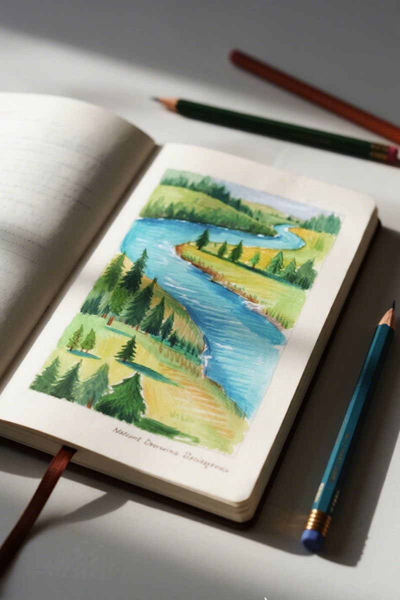 15 Nature Drawing Ideas That Bring Peace, Wonder, and Beauty to Every ...