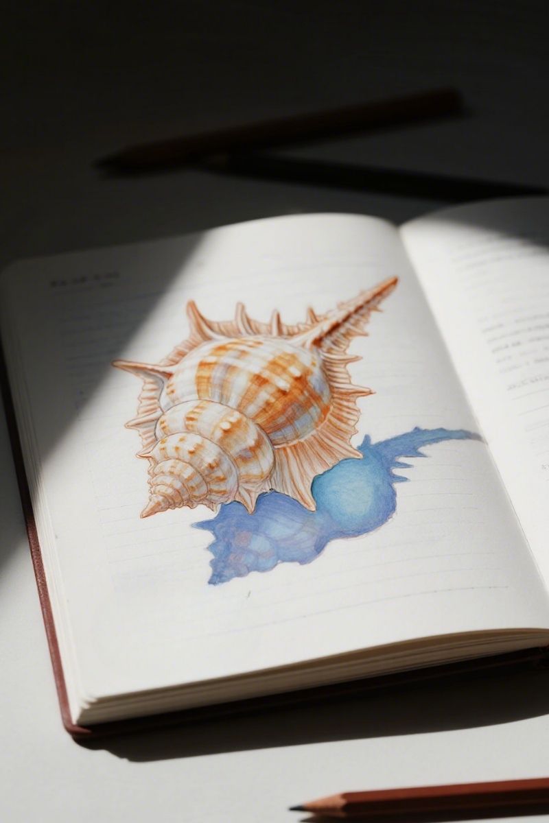 23 Beach Drawing Ideas That Bring Sun, Sand, and Sea to Your Sketchbook ...