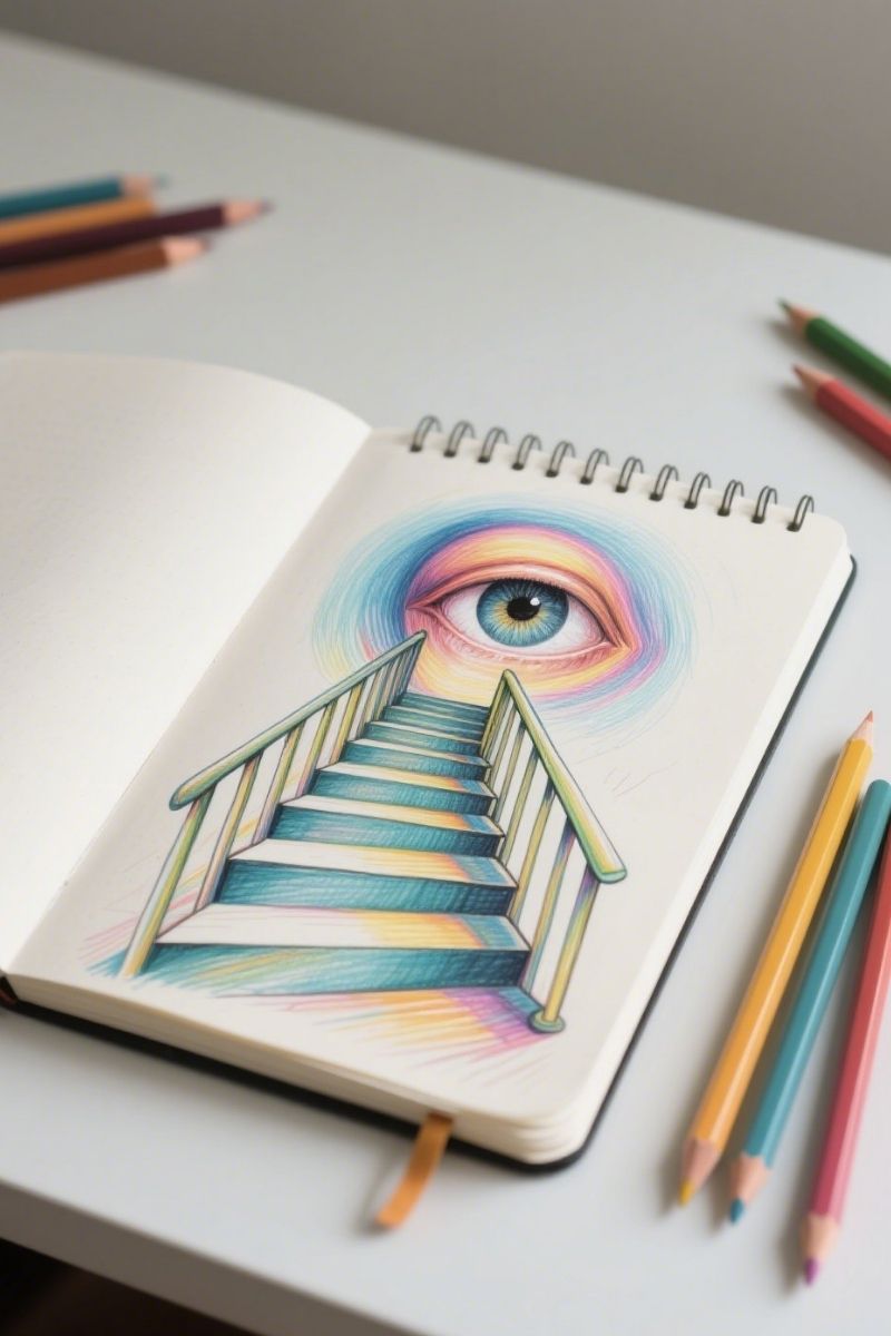 21 Trippy Drawing Ideas That Twist Reality and Spark Pure Imagination ...