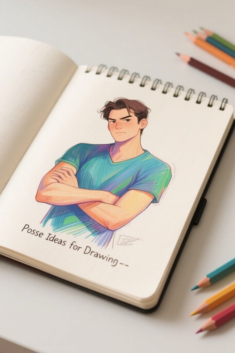 20 Pose Ideas for Drawing That Add Life, Movement, and Emotion to Your ...