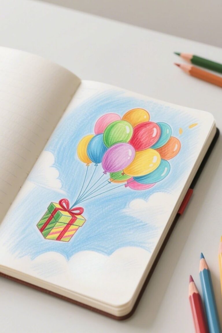 22 Birthday Drawing Ideas That Spark Joy, Color, and Celebration | I ...