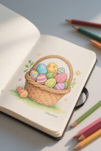 18 Easter Drawing Ideas That Celebrate Spring, Joy, and Whimsy | I ...