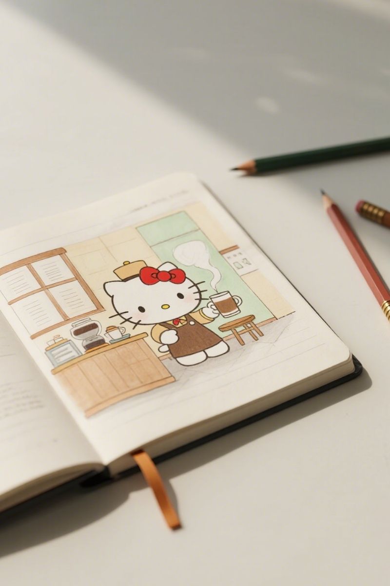 20 Hello Kitty Drawing Ideas That Are Sweet, Stylish, and Totally ...
