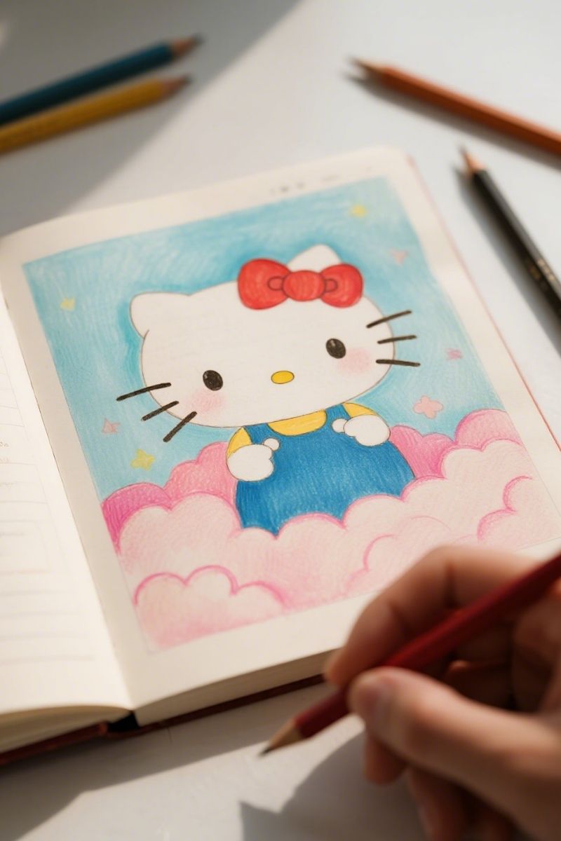 20 Hello Kitty Drawing Ideas That Are Sweet, Stylish, and Totally ...