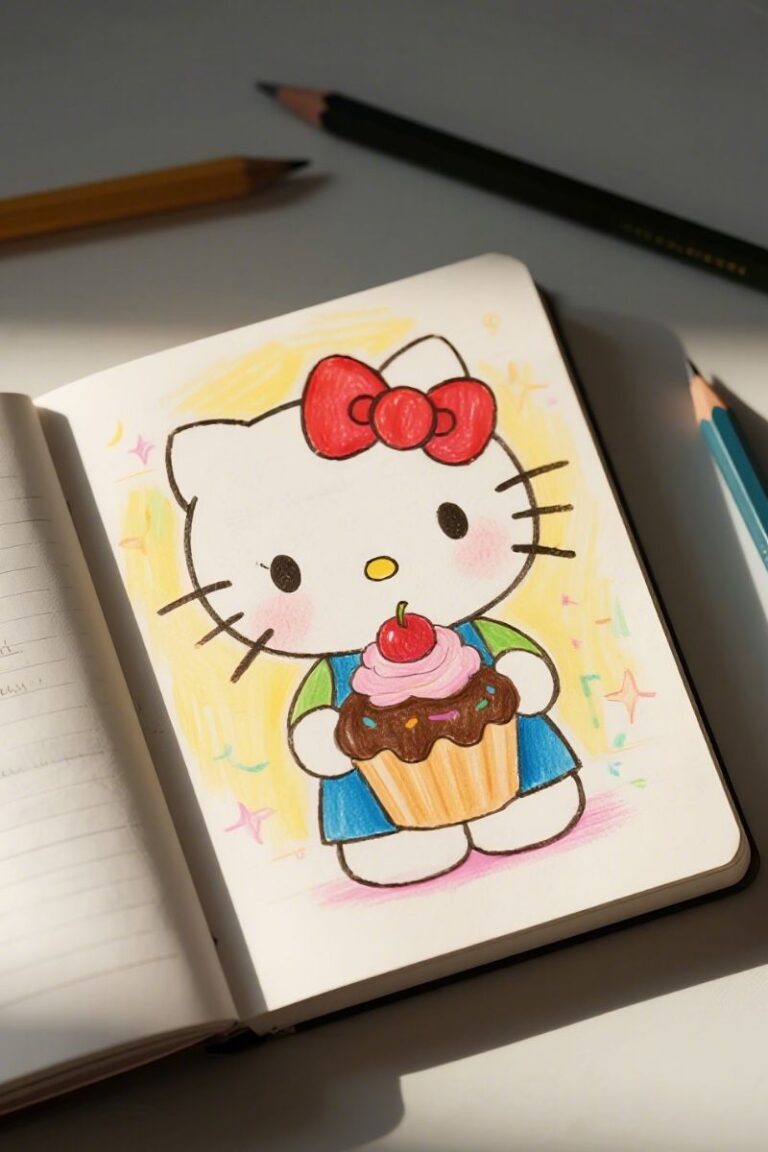 20 Hello Kitty Drawing Ideas That Are Sweet, Stylish, and Totally ...