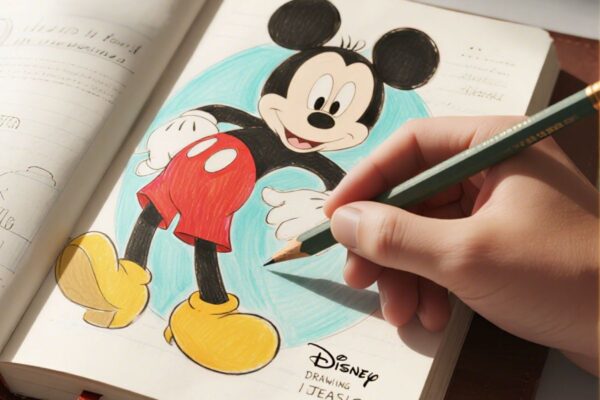 22 Disney Drawing Ideas That Bring Iconic Magic to Your Sketchbook | I ...
