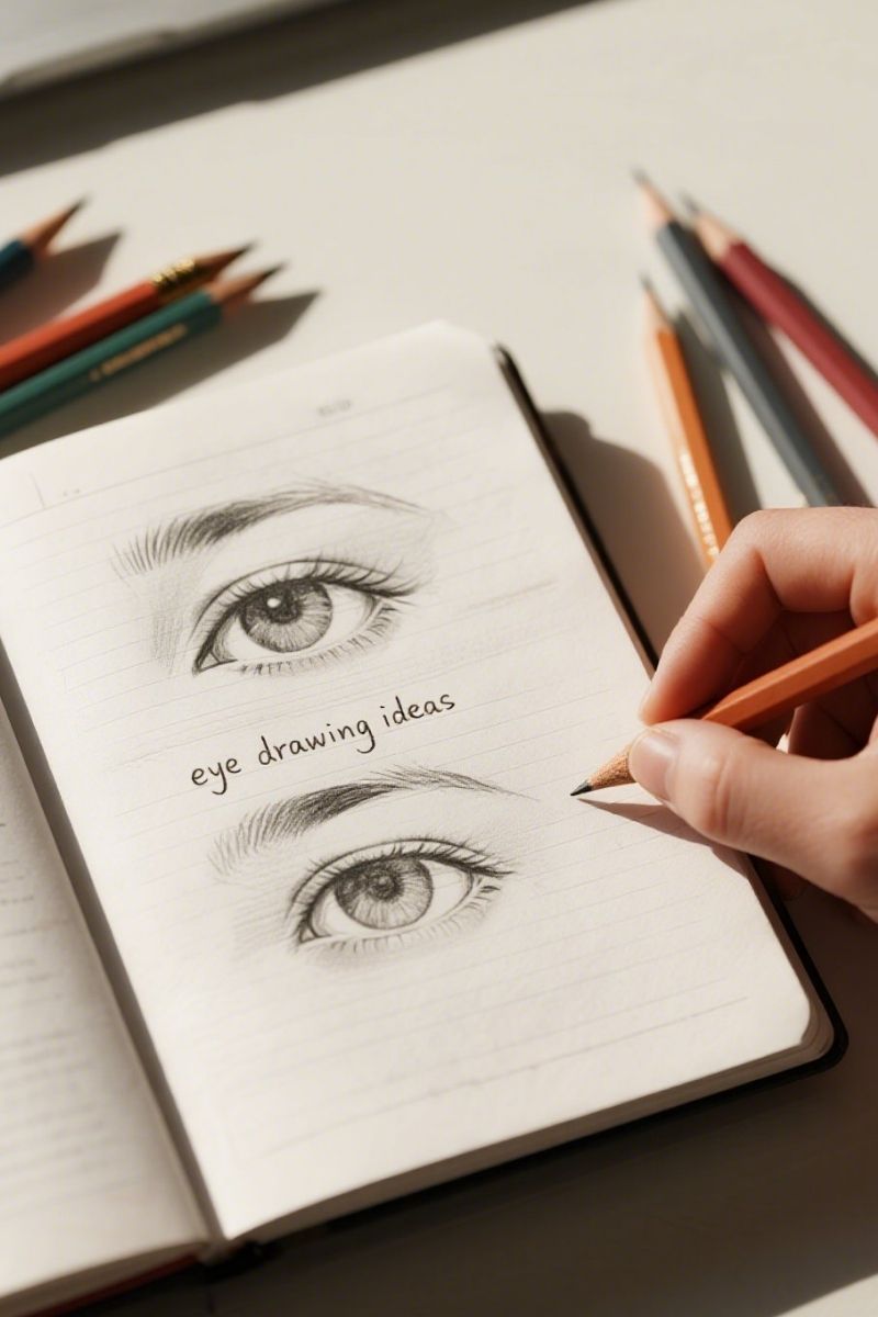 20 Eye Drawing Ideas That Go Beyond Basic Practice Sketches | I Paint ...