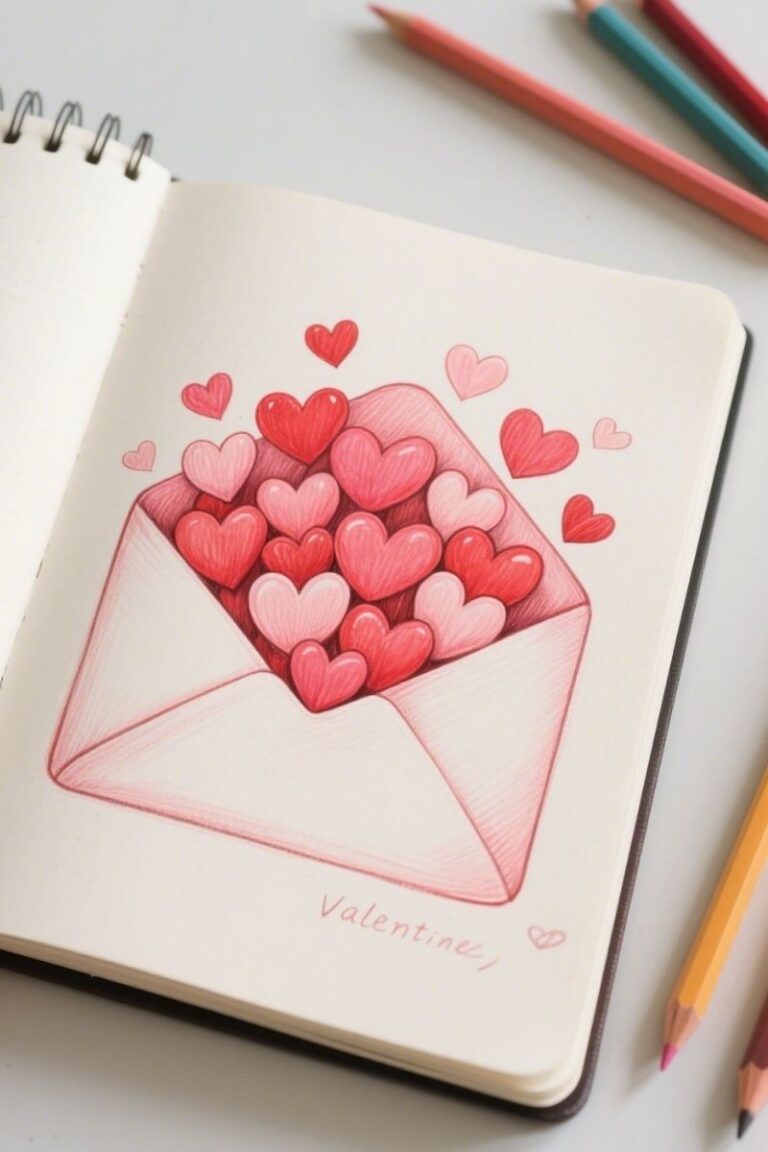 19 Valentine Drawing Ideas That Are Sweet, Fun, and Full of Heart | I ...