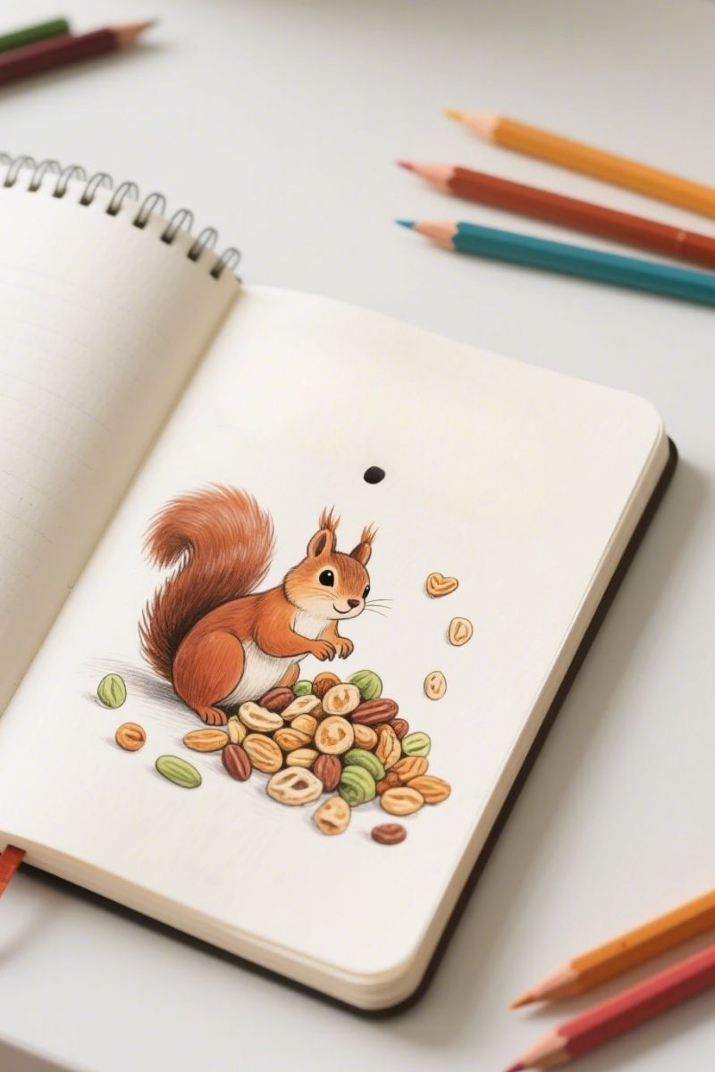 19 Fall Drawing Ideas That Capture the Cozy, Colorful Magic of Autumn ...