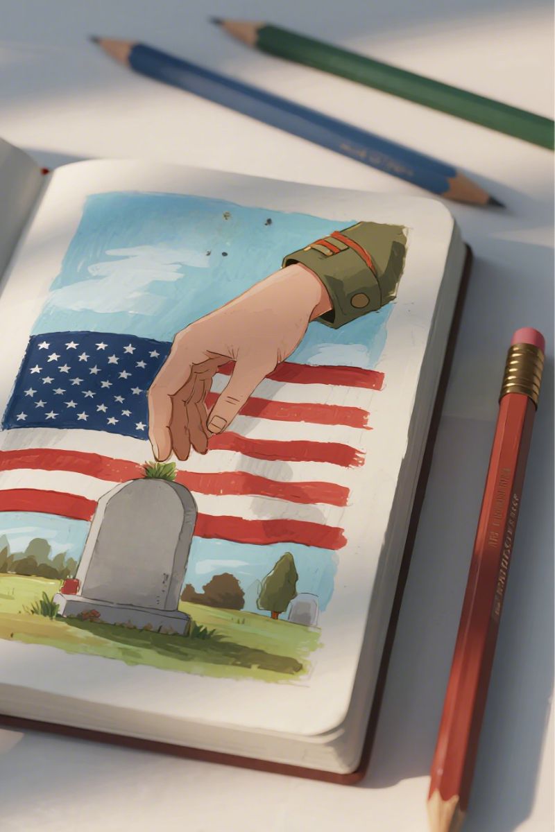 17 Veterans Day Drawing Ideas That Honor Courage, Sacrifice, and ...