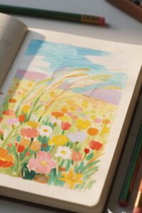 16 Background Drawing Ideas That Bring Your Art to Life | I Paint You Sip
