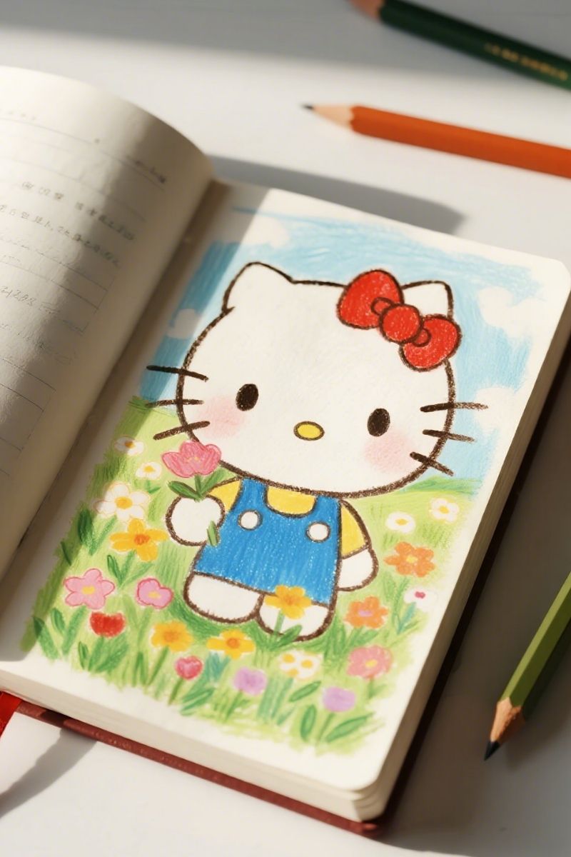 20 Hello Kitty Drawing Ideas That Are Sweet, Stylish, and Totally ...