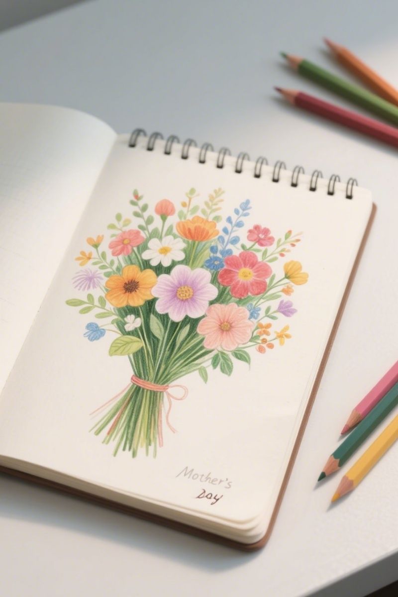 19 Mother's Day Drawing Ideas That Are Thoughtful, Personal, and Full ...