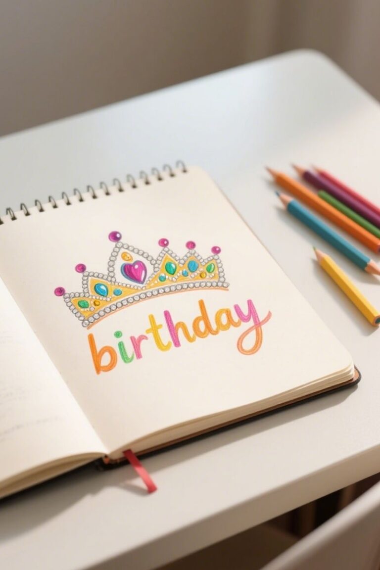 22 Birthday Drawing Ideas That Spark Joy, Color, and Celebration | I ...