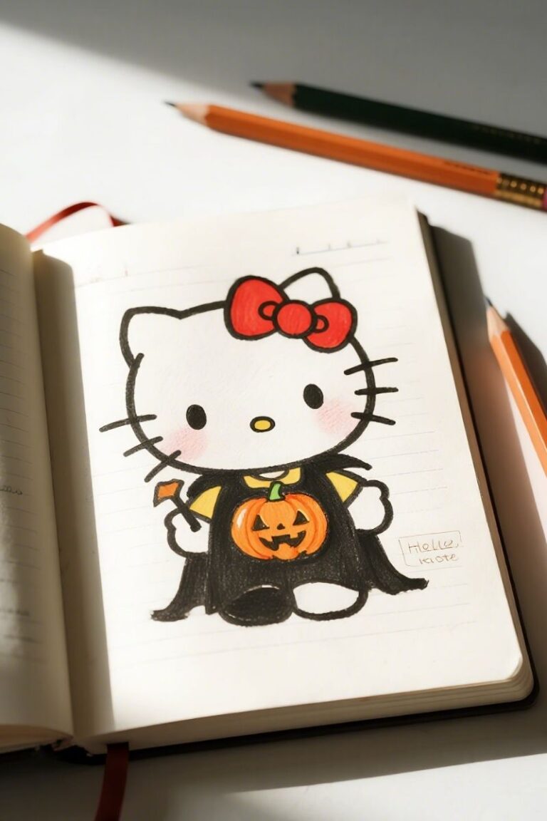 20 Hello Kitty Drawing Ideas That Are Sweet, Stylish, and Totally ...