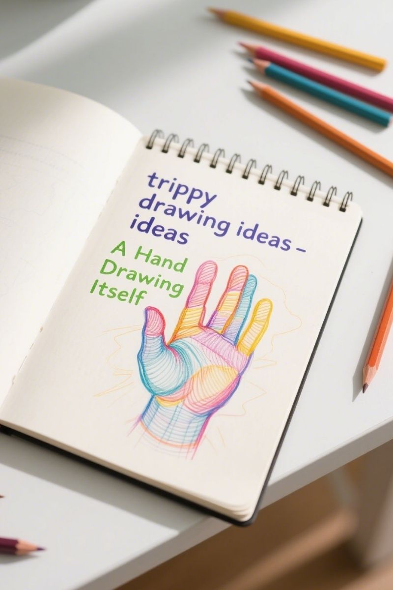 21 Trippy Drawing Ideas That Twist Reality and Spark Pure Imagination ...