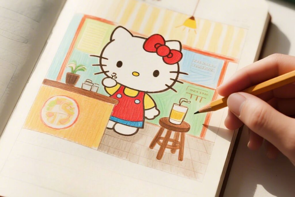 20 Hello Kitty Drawing Ideas That Are Sweet, Stylish, and Totally ...