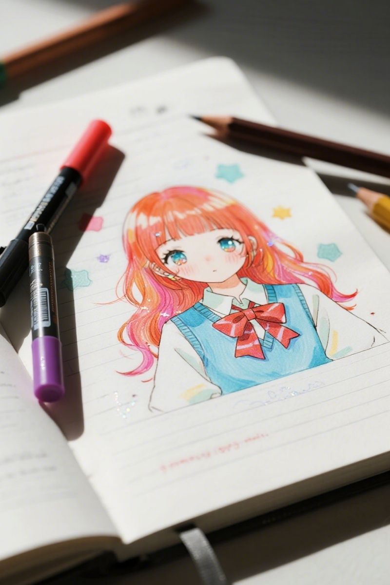 22 Preppy Drawing Ideas That Bring Color, Confidence, and Cute ...