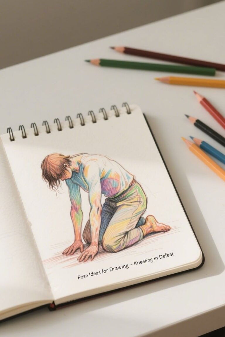 20 Pose Ideas for Drawing That Add Life, Movement, and Emotion to Your ...