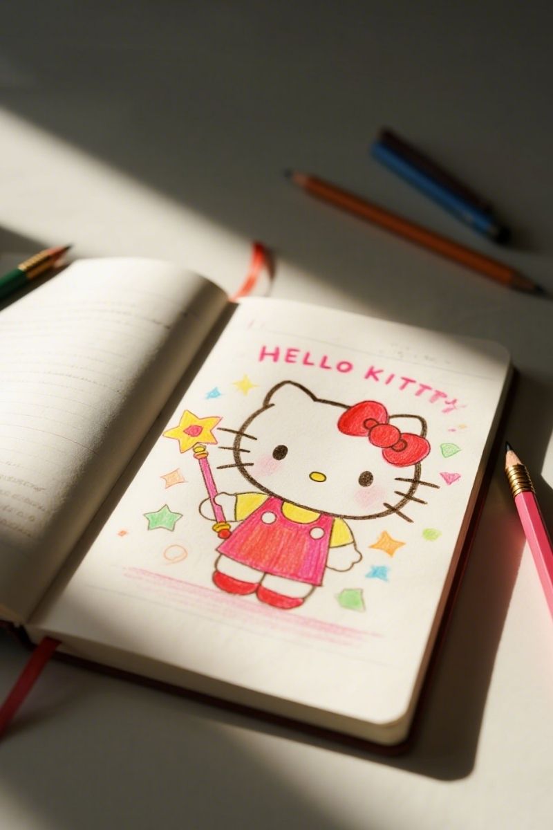 20 Hello Kitty Drawing Ideas That Are Sweet, Stylish, and Totally ...