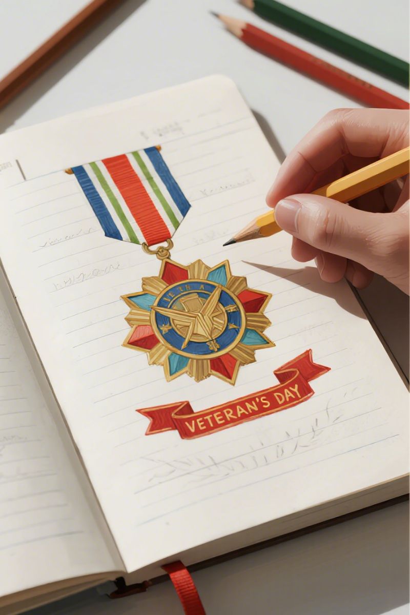 17 Veterans Day Drawing Ideas That Honor Courage, Sacrifice, and ...