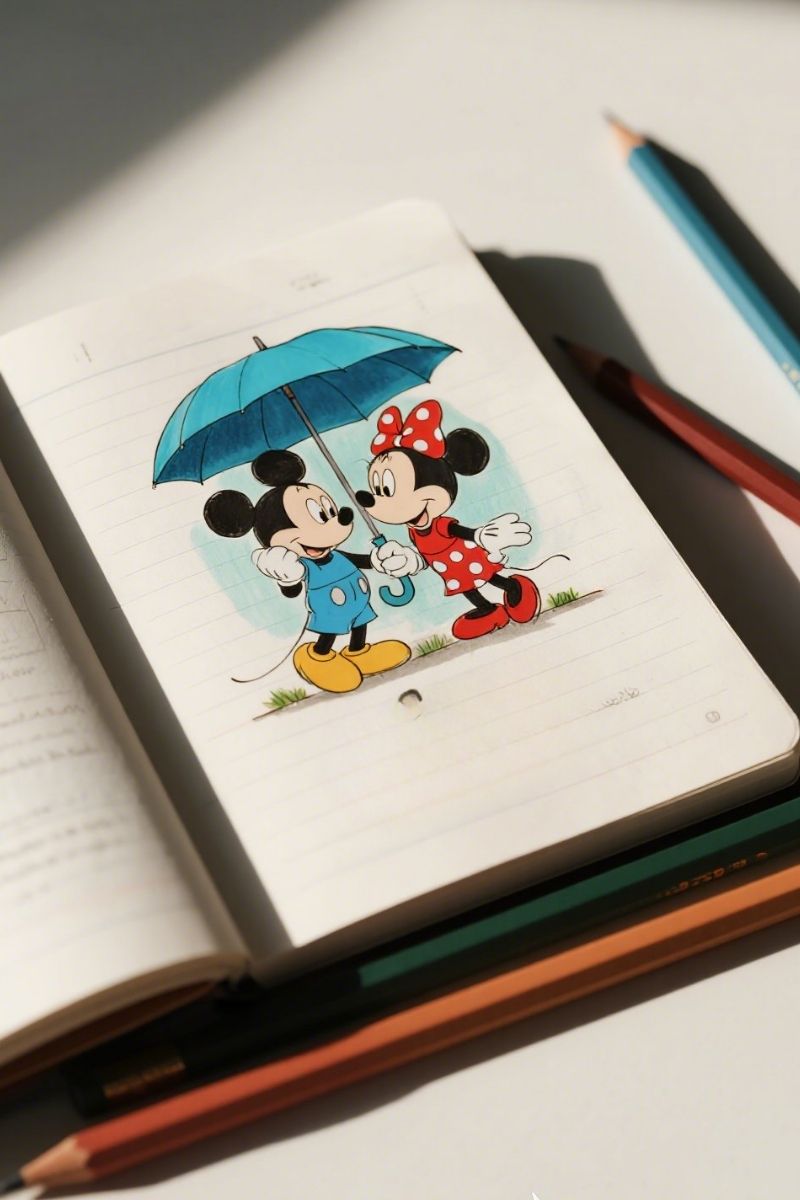 22 Disney Drawing Ideas That Bring Iconic Magic to Your Sketchbook | I ...