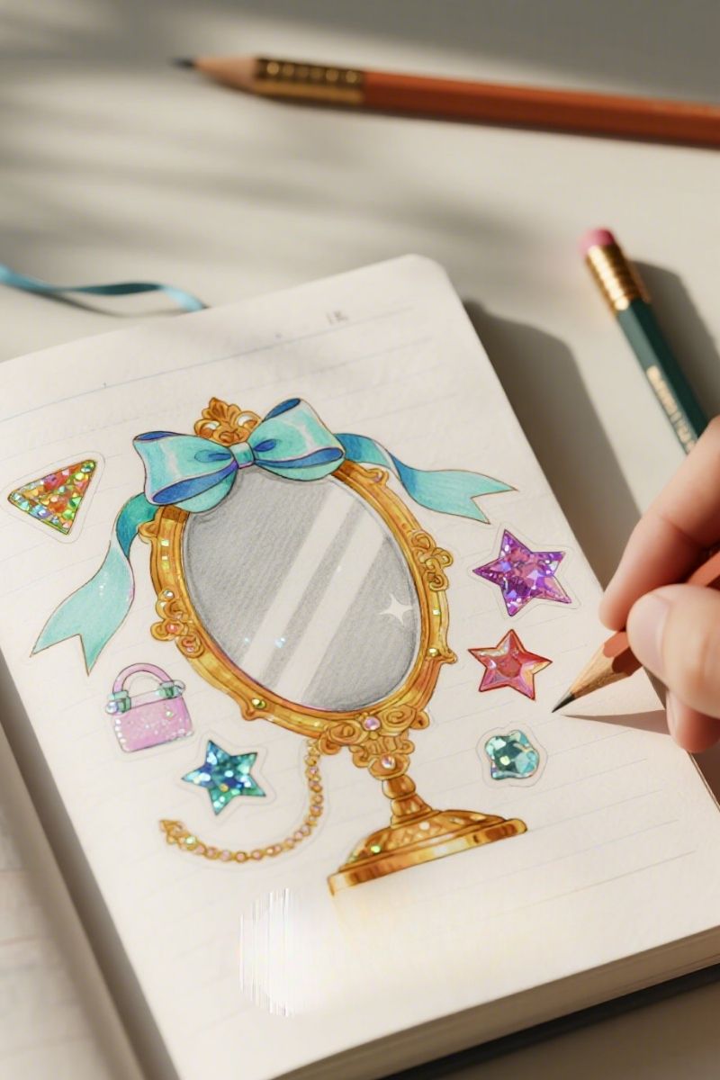 22 Preppy Drawing Ideas That Bring Color, Confidence, and Cute ...