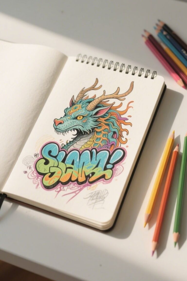 17 Graffiti Drawing Ideas That Pop With Style, Edge, and Pure Vibe | I ...