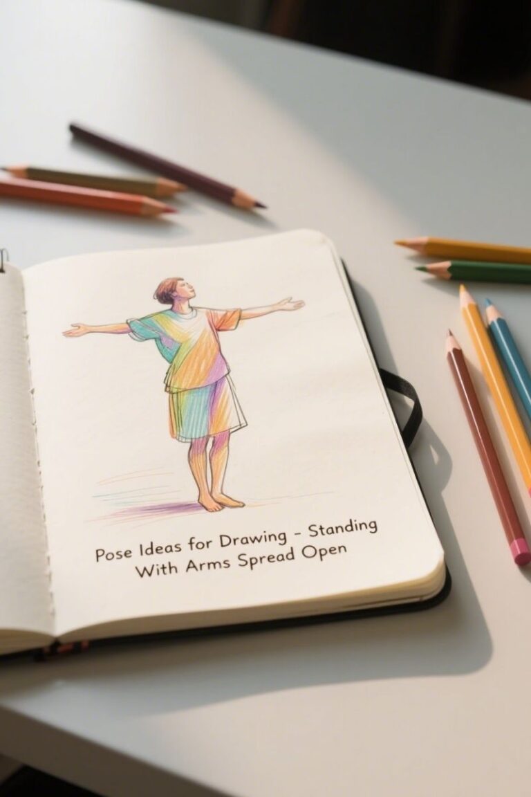 20 Pose Ideas for Drawing That Add Life, Movement, and Emotion to Your ...