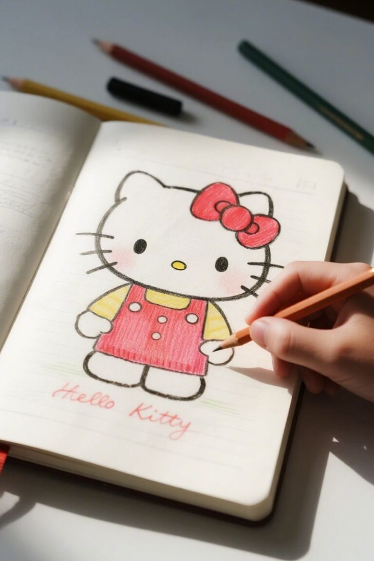 20 Hello Kitty Drawing Ideas That Are Sweet, Stylish, and Totally ...