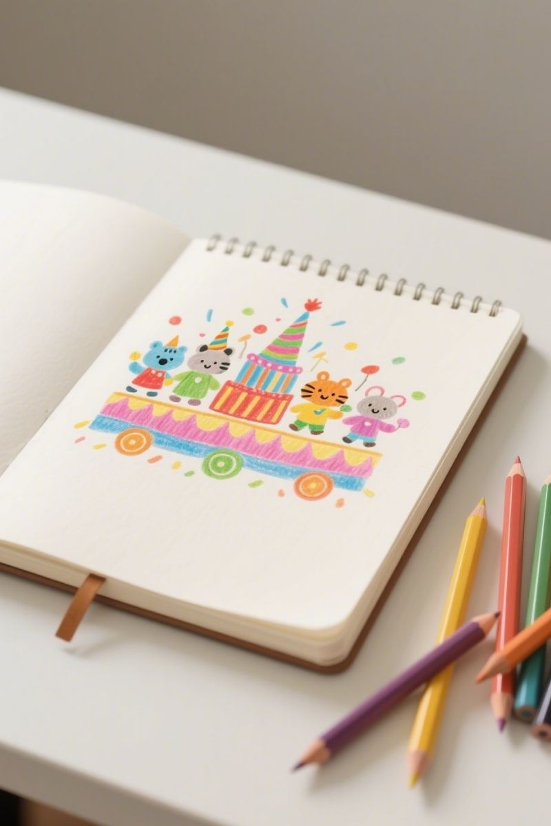 22 Birthday Drawing Ideas That Spark Joy, Color, and Celebration | I ...