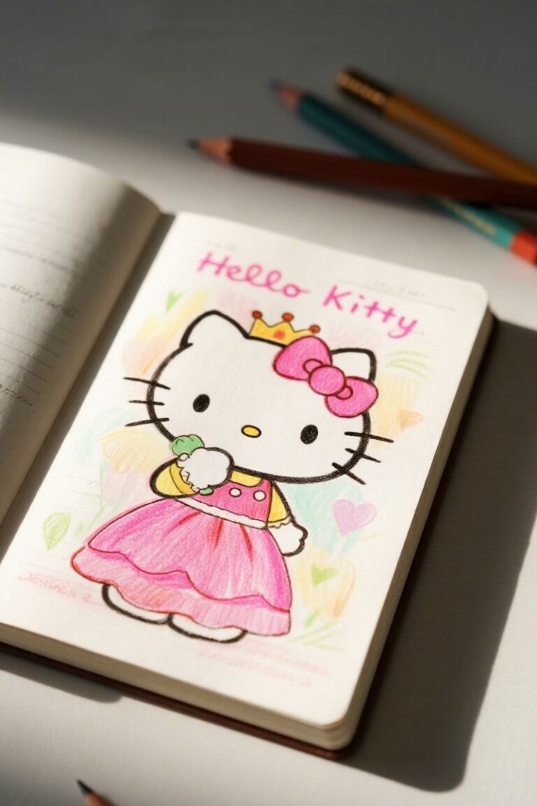 20 Hello Kitty Drawing Ideas That Are Sweet, Stylish, and Totally ...
