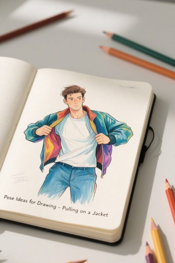 20 Pose Ideas for Drawing That Add Life, Movement, and Emotion to Your ...