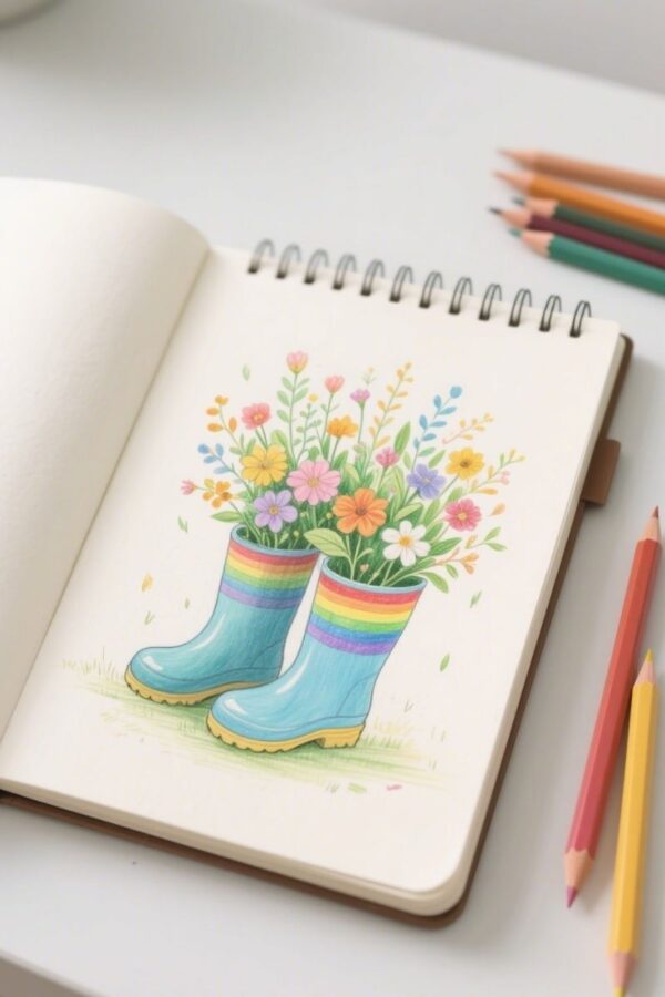 21 Spring Drawing Ideas That Bloom With Color, Joy, and New Beginnings ...