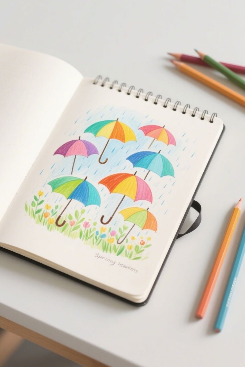 21 Spring Drawing Ideas That Bloom With Color, Joy, and New Beginnings ...