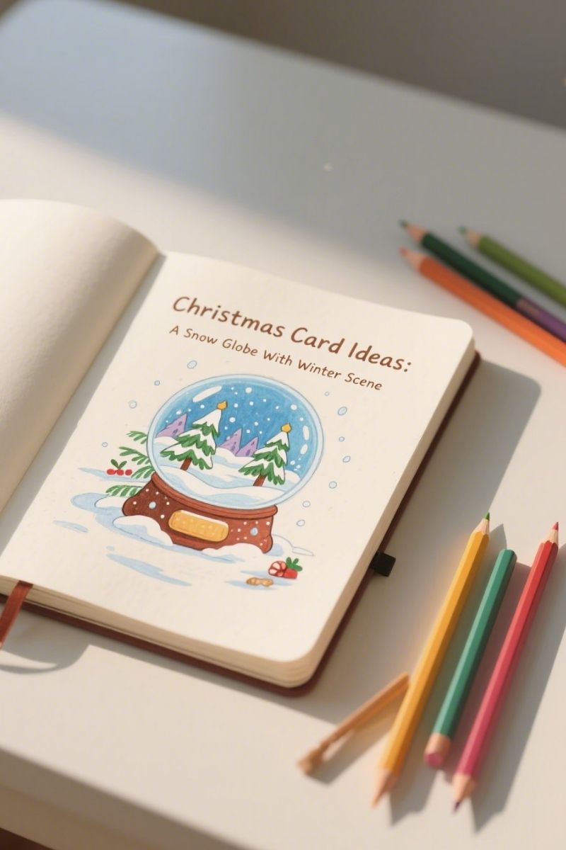 20 Christmas Card Drawing Ideas That Are Sweet, Whimsical, and Ready to ...