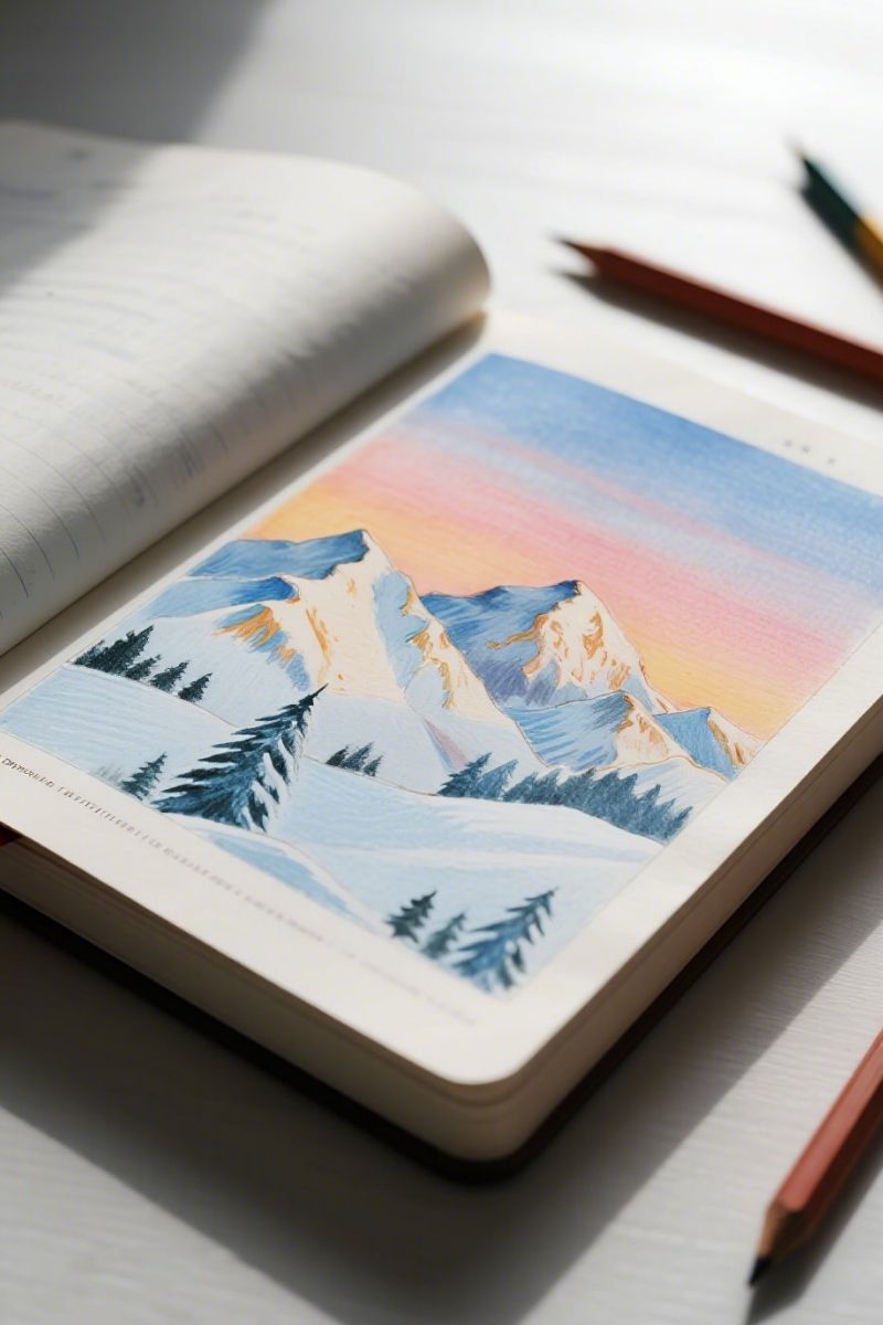 20 Winter Drawing Ideas That Capture Chill, Charm, and Seasonal Magic ...