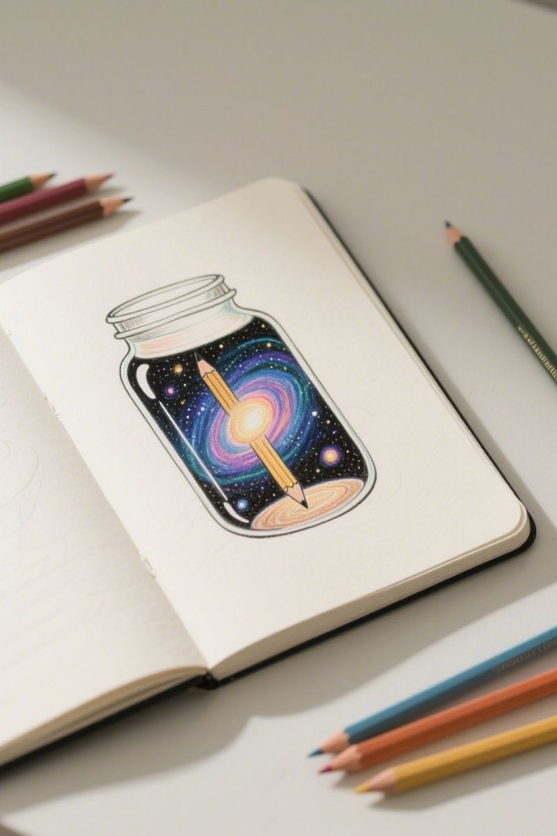 17 Space Drawing Ideas That Are Out of This World | I Paint You Sip