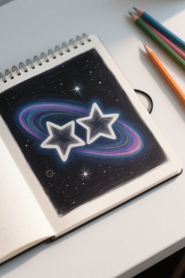 17 Space Drawing Ideas That Are Out of This World | I Paint You Sip