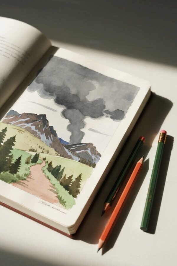 16 Background Drawing Ideas That Bring Your Art to Life | I Paint You Sip