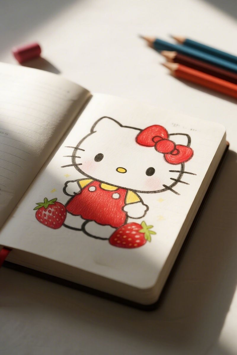 20 Hello Kitty Drawing Ideas That Are Sweet, Stylish, and Totally ...