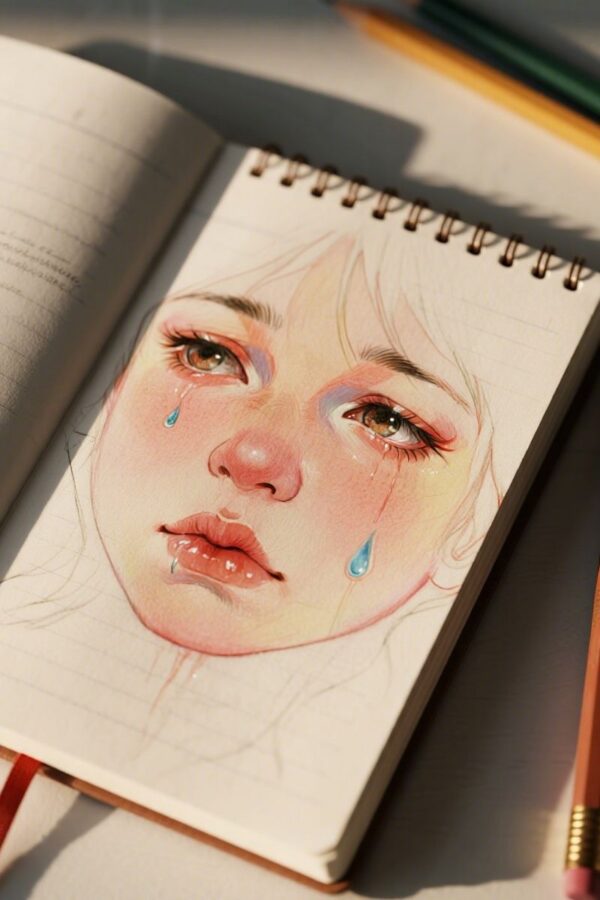 14 Sad Drawing Ideas That Let You Express What Words Can’t | I Paint ...