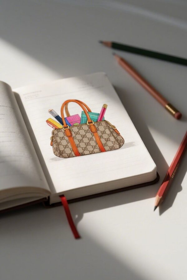 22 Preppy Drawing Ideas That Bring Color, Confidence, and Cute ...