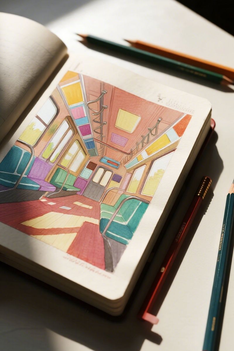 16 Background Drawing Ideas That Bring Your Art to Life | I Paint You Sip