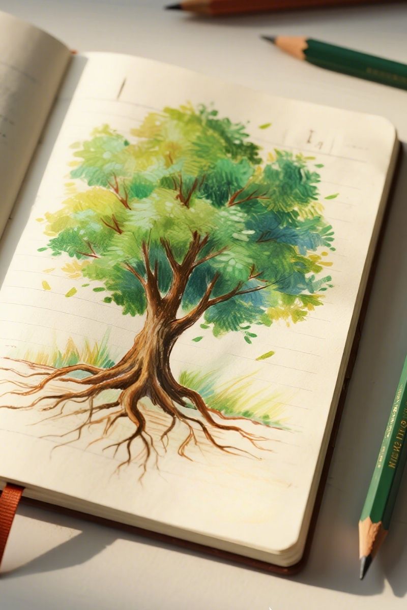 15 Nature Drawing Ideas That Bring Peace, Wonder, and Beauty to Every ...